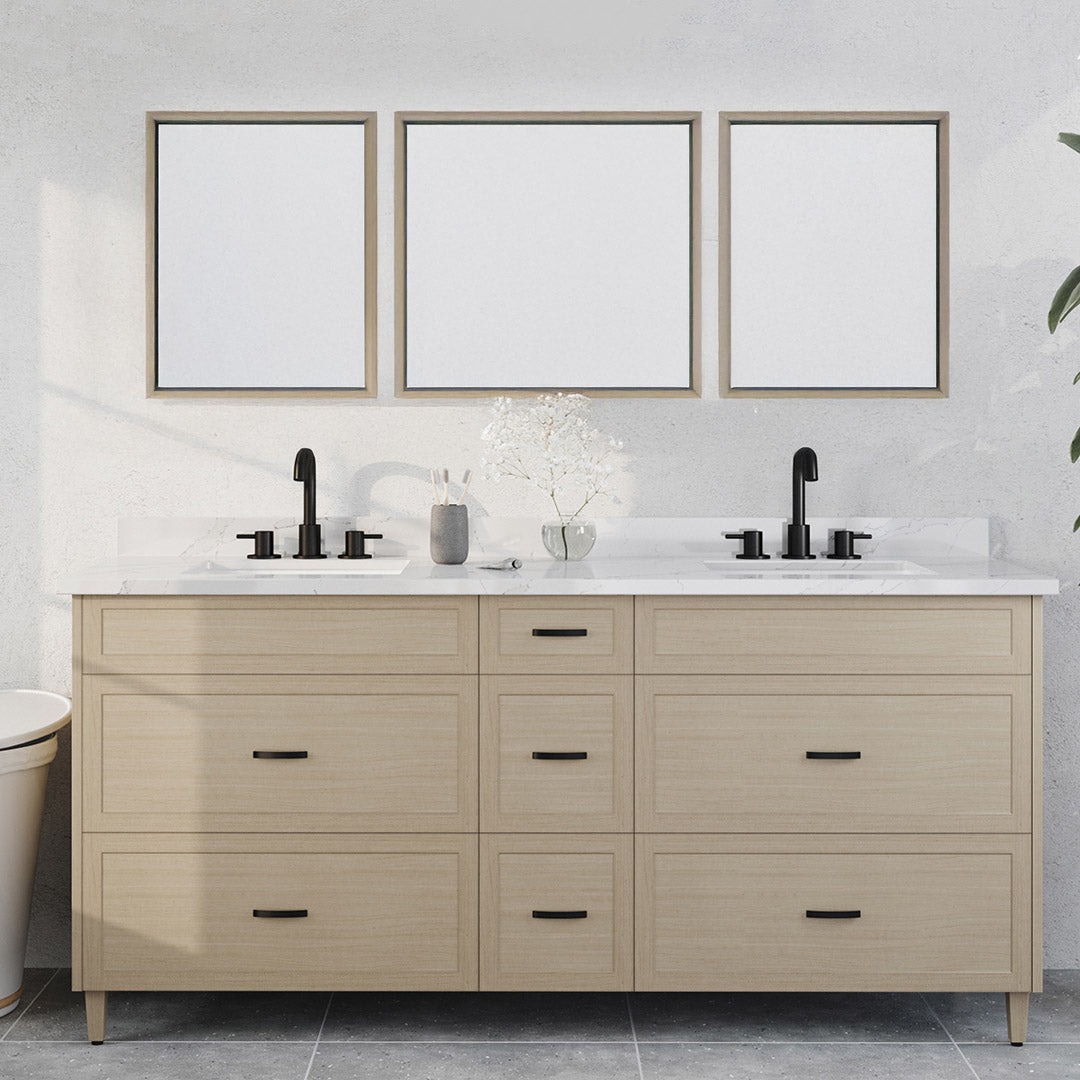 Winston 72", Premium Collection Double Sink Bathroom Vanity WT9872D – Tanyas & Co.