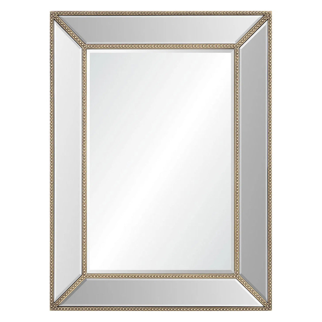 Montrose 34" x 46", Beaded Mirror Champagne - TM815638 – Tanyas & Co.