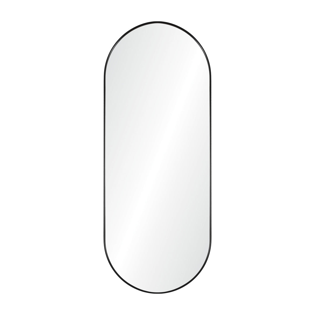 Oscar 24"x60"H, Full Length Matte Black Mirror - TM923510 – Tanyas & Co.